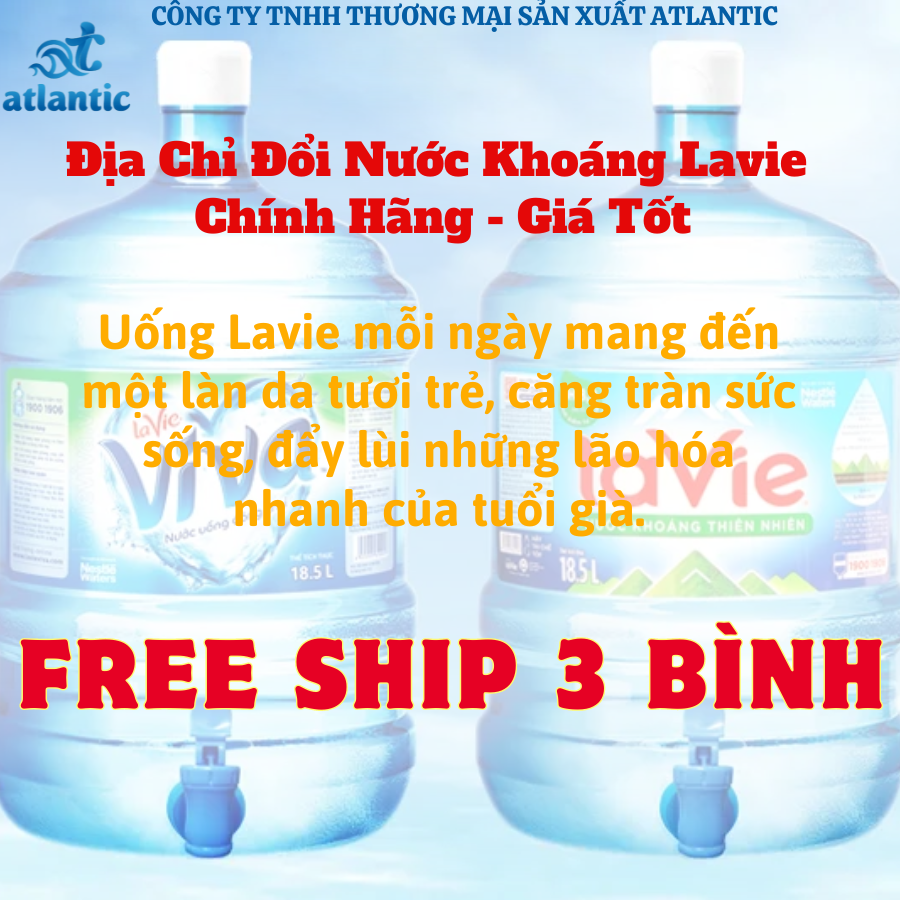 Đổi nước khoáng Lavie chính hãng khu vực Thủ Đức